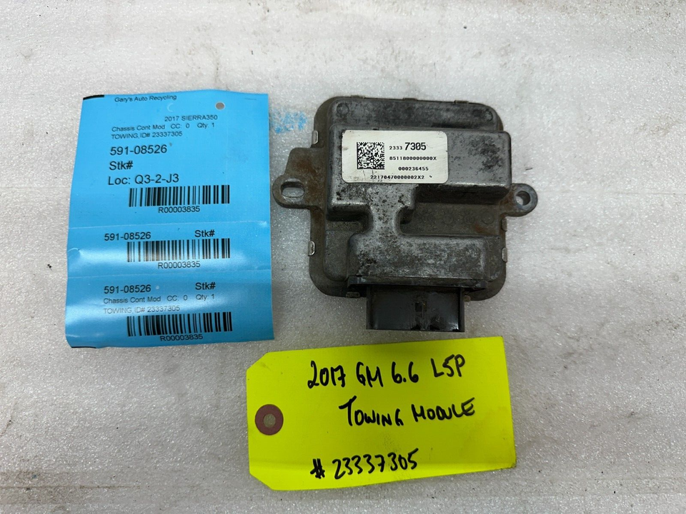 17 Chevrolet GMC Sierra Silverado 2500 3500 Traino Controllo Modulo ...