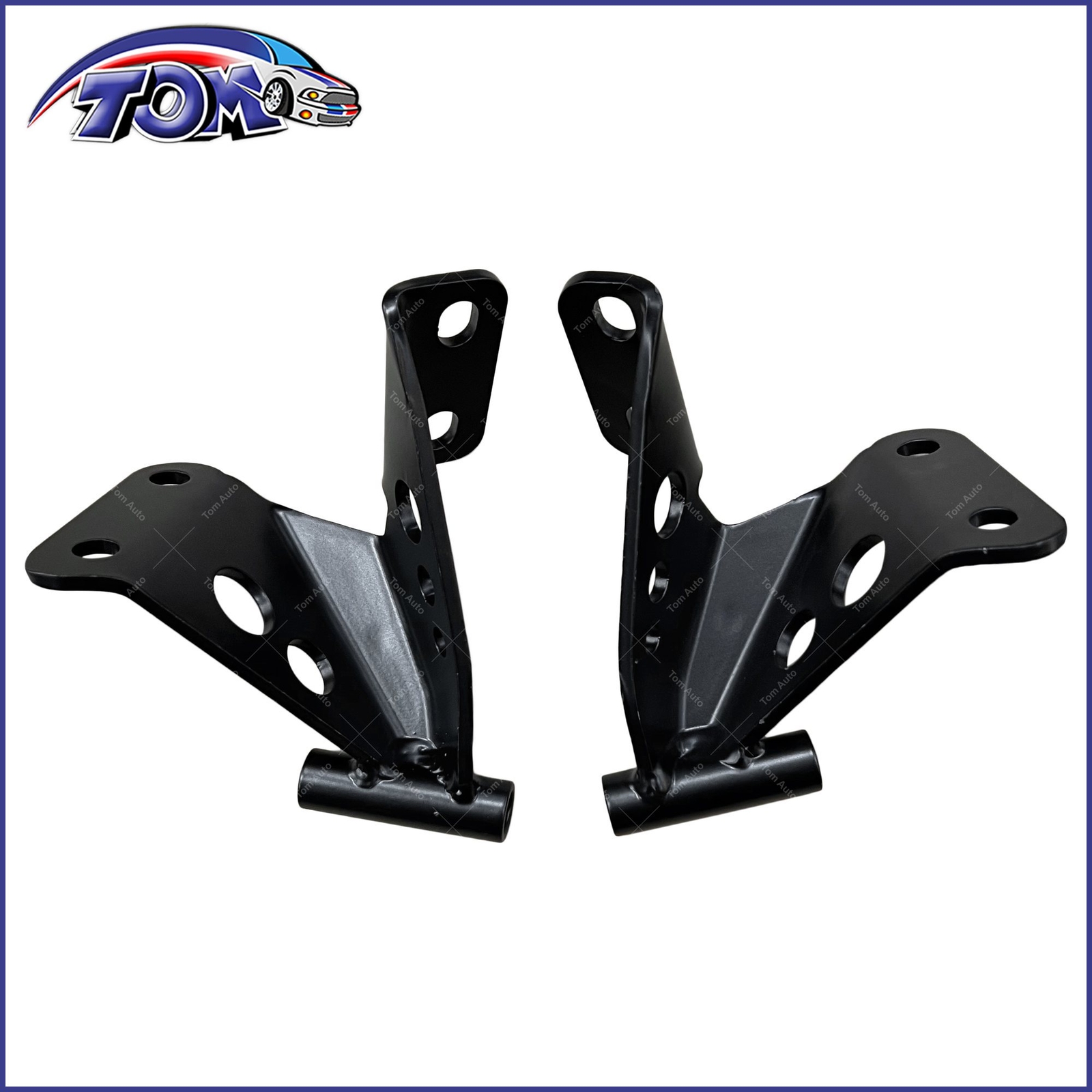 Engine Motor Mounts Bracket Set For 1955-1957 Chevy Belair V-8 Motor ...