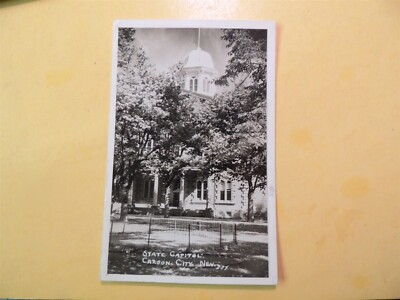 State Capitol Building Carson City Nevada vintage real photo postcard ...