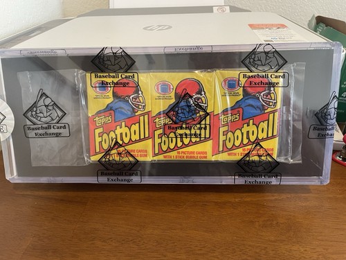 1981 Topps Football Wax Pack Rack BBCE | eBay