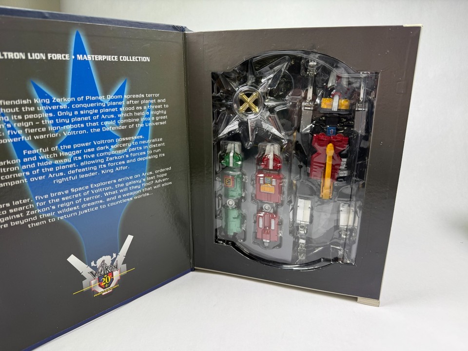 Voltron Lion Force 20th Anniversary Masterpiece Collectors Set New 2004 ...