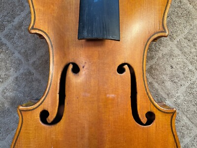 Vintage Violin, Grafted Neck, Stradivarius Label, for Luthier Repair ...