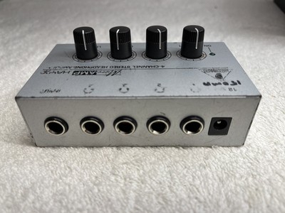 Behringer micro amp HA 400 Mini Headphone Amplifier - No Power Supply ...