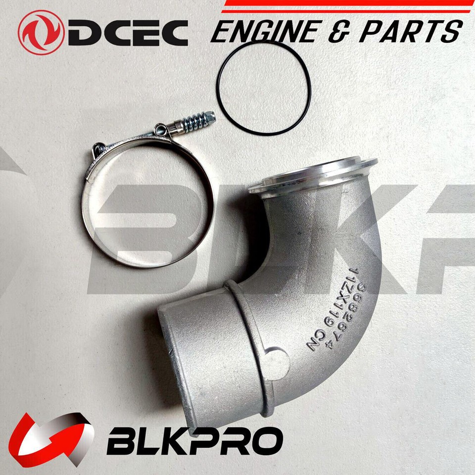 Tube ELBOW For Air intake Connection Cummins 15L ISX ISX15 3682674 Pipe ...