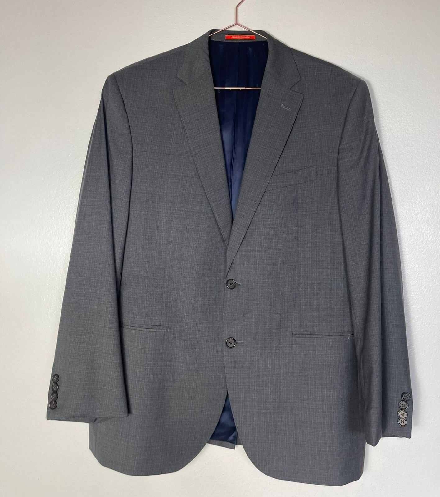 Cremieux Collection Mens Loro Piana Wool Long Sleeve … - Gem