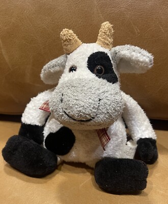 Russ Berrie Plush Cow Pot Belly Pals Stuffed Animal 7" | eBay