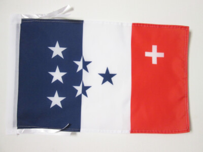 DRAPEAU ROMANDIE MOUVEMENT ROMAND 45x30cm - PAVILLON ROMANCHE ...