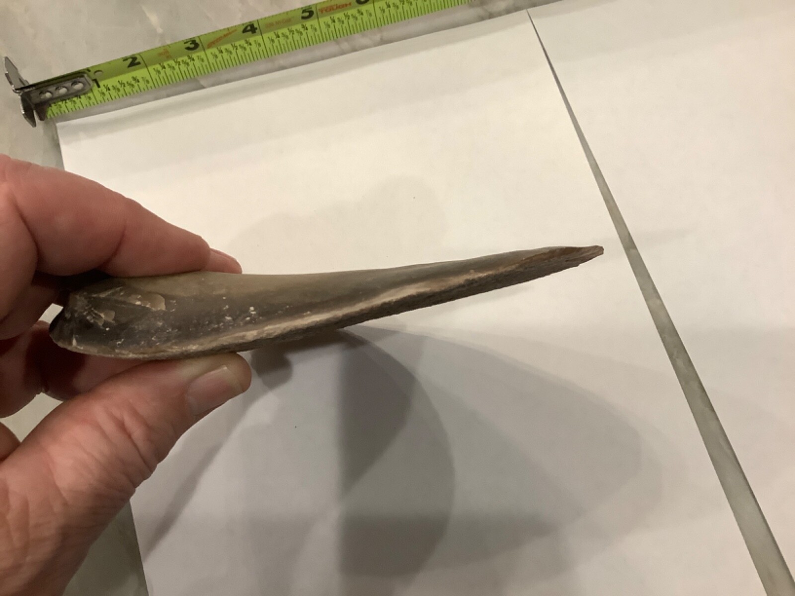 Large 7 inchAmerican Indian Texas scraper Arrowheads Artifact Museum ...