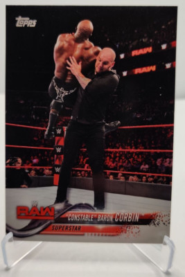 2018 Topps WWE Then Now Forever "Constable" Baron Corbin #106 wrestling ...