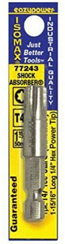 T47 Torx Power Bit, 2" 1pk fits Torx Hex Power Tip Eazypower contractor ...
