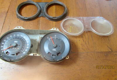 1967 1968 Firebird Camaro 160 Mph Gauge Cluster Speedometer Fuel Gauges ...