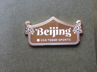 2022 Bejing Olympic Games USA Today Sports Media Pin New Rare | eBay