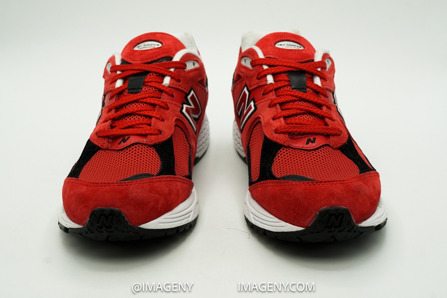 NEW BALANCE 2002R USED SIZE 9 TEAM RED BLACK M2002RDR | eBay