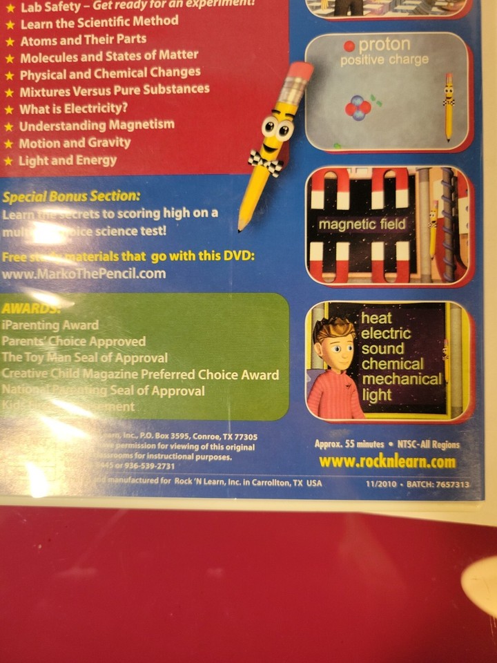 Rock N Learn: Physical Science DVD 725696820427 | eBay