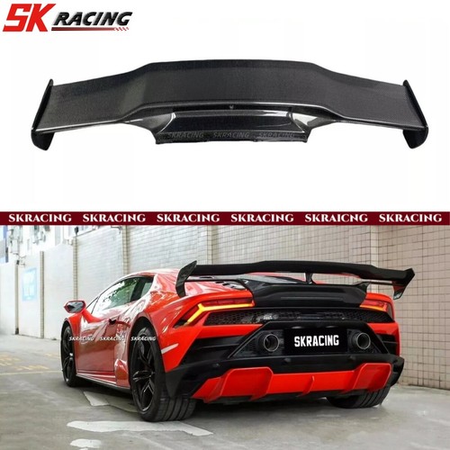 Fit Lamborghini Huracan LP610 LP580 EVO Carbon Fiber Rear Trunk Lip ...
