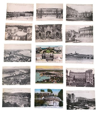 Collection of 30 Vintage Postcards of Nice, Nevers & Nancy France c1920 ...