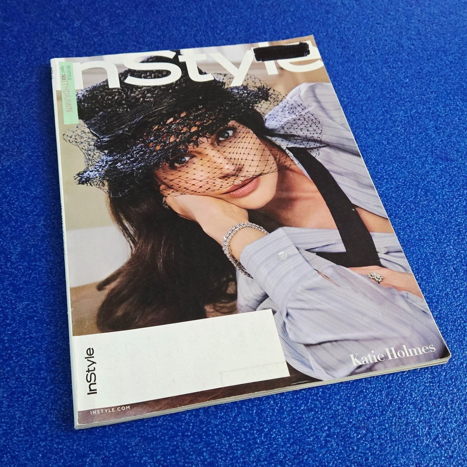INSTYLE MAGAZINE: KATIE HOLMES APRIL 2020 FREE SHIPPING WOMEN'S FASHION ...