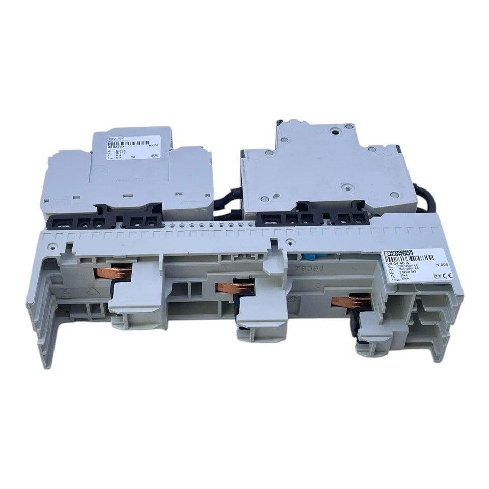 Siemens 5SY8363-7 Phoenix Contact VAL-CP Circuit Breaker Combination ...
