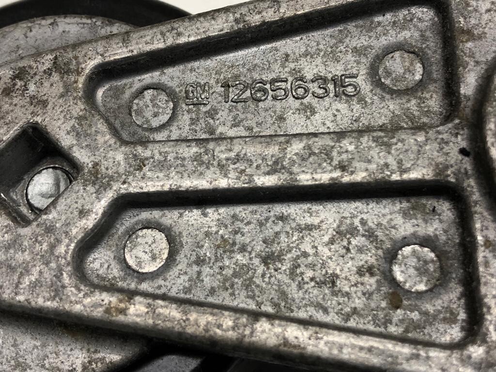 TENSIONER PULLEY VAUXHALL OPEL ASTRA K 1.4 TURBO B14XFT EURO-6 12656315 ...