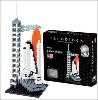 Nanoblock Space Shuttle (540 PCS) | eBay