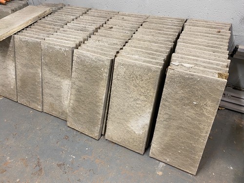 Marshalls Urbex Riven Paving, Concrete Slabs, Natural, 600x300mm - 16 ...