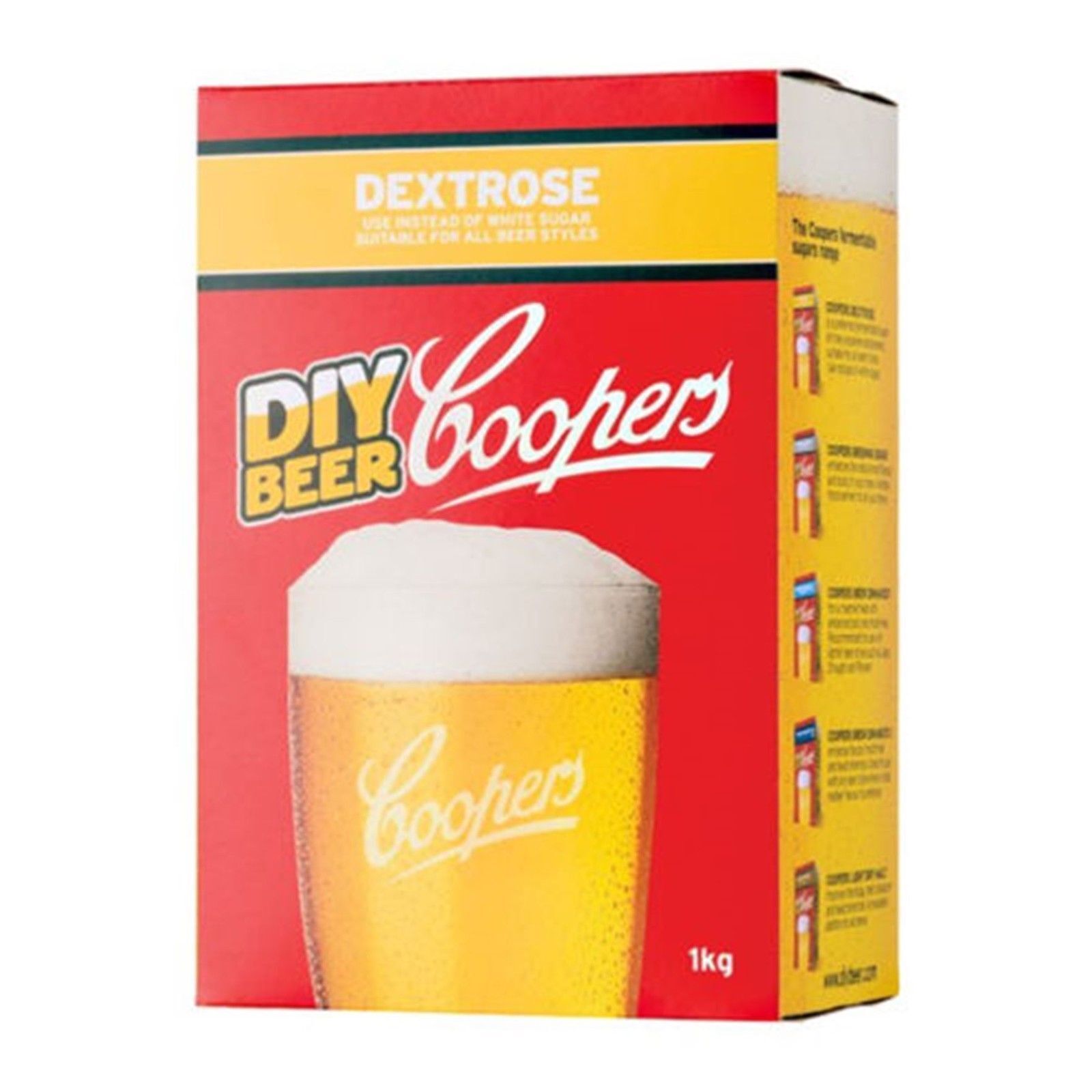 DEXTROSE BEER COOPERS KG 1 ZUCKER FÜR GÄRBIER 01489 | eBay.de