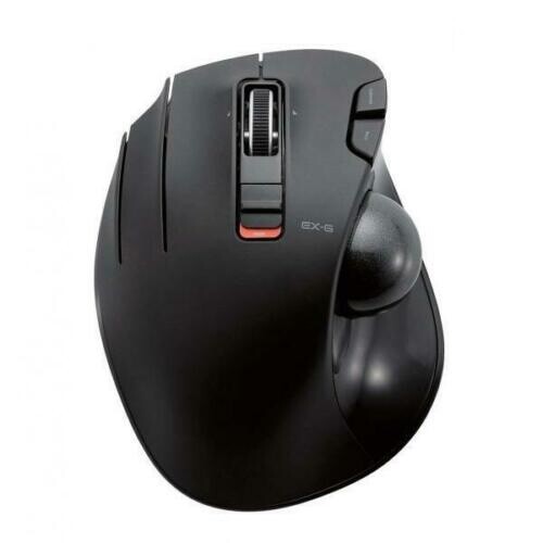New Elecom Mouse Wireless trackball for the left hand 6 button M ...
