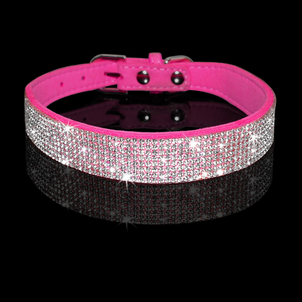 Pink Sparkle Dog Collars