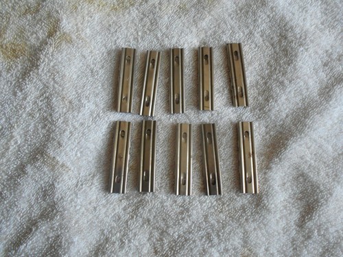 10 original steel 8mm mauser stripper clips 8x57 cal 7.92 x57 ...