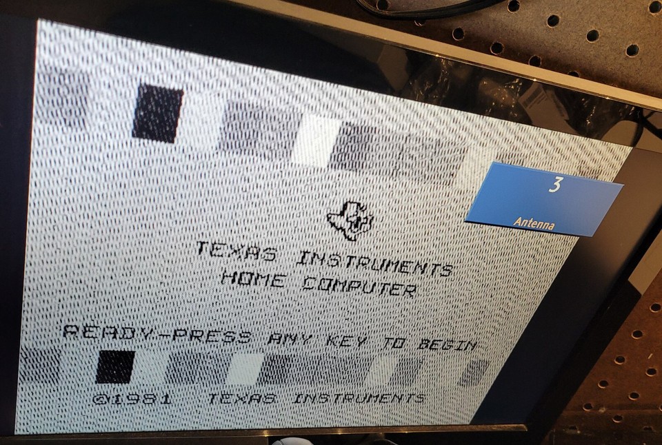 TI-99/4A Peripheral Exp Box PHP1200 w/ 32k Mem Card, RS232 Card, Floppy ...