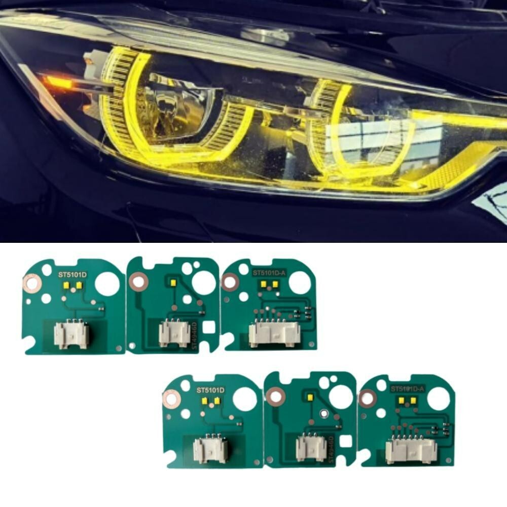 Yellow lemon LED Boards For BMW F30 LCI 330i 340i 3 Series LED ...