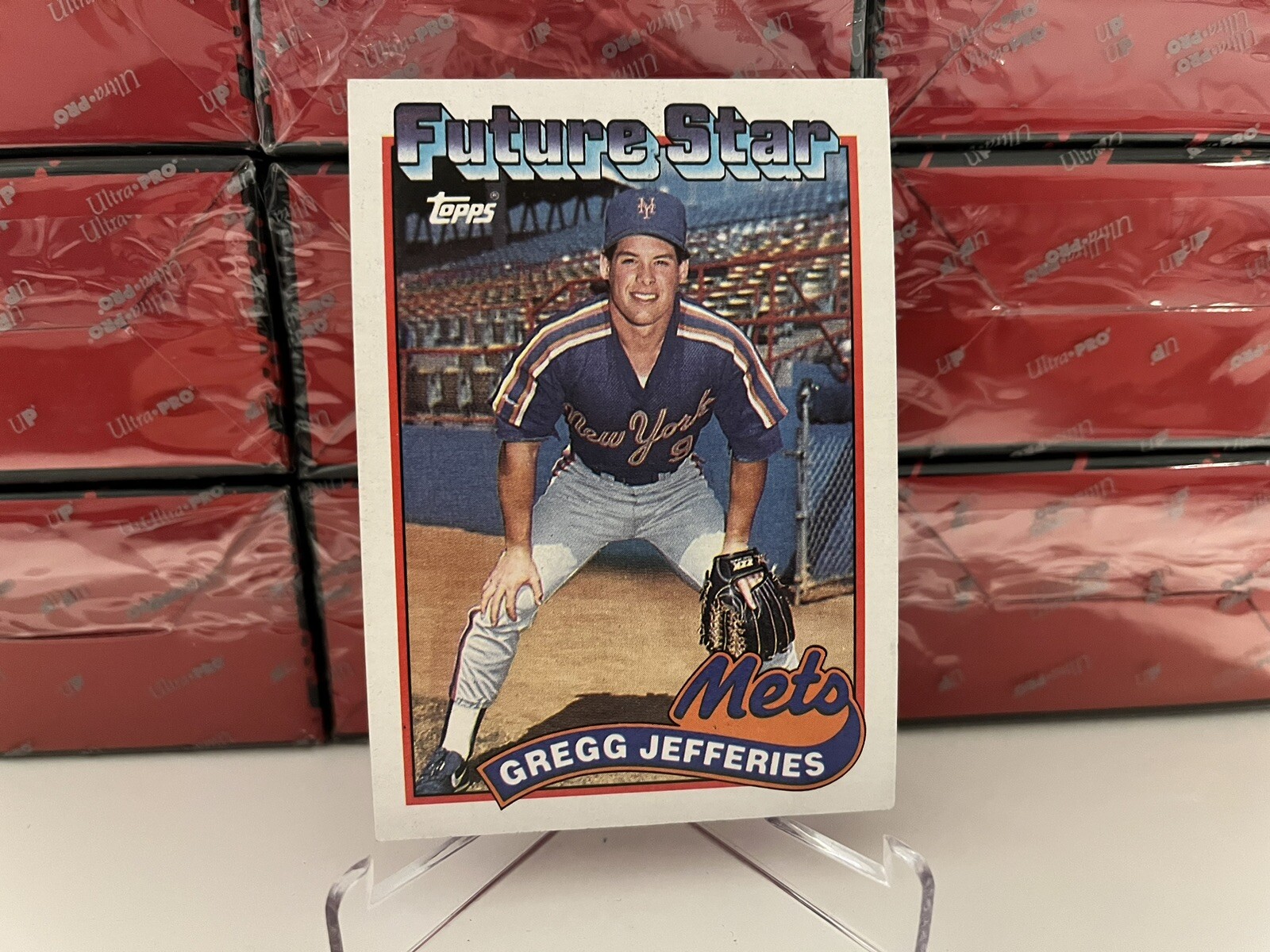 1989 MLB Topps Gregg Jefferies #233 Future Stars Rookie Card - From ...