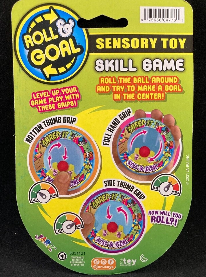 Roll & Goal - Shred It - Skill Game - Sensory Toy - Stress Relief ...