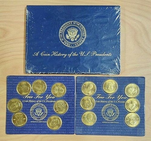Rare A Coin History Of The US Presidents Readers Digest, Book & 19 ...