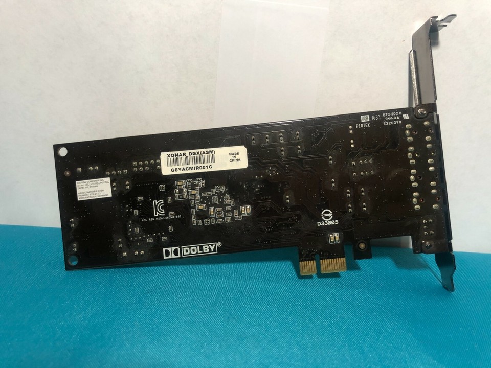 Asus Zonar DGX 843575 Sound card AS IS TESTED | eBay