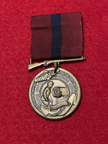 GENUINE U.S. FULL SIZE MEDAL: MARINE CORPS GOOD CONDUCT SEMPER FIDELIS ...