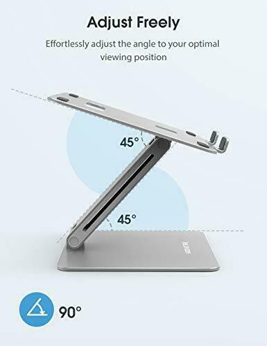 Laptop Stand AboveTEK Adjustable Computer Riser for Desk Up To 17'' | eBay