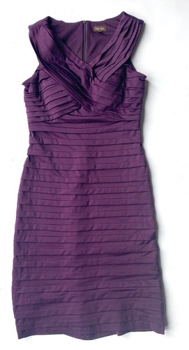 PHASE EIGHT purple ripple dress SIZE 10 - Great condition | eBay