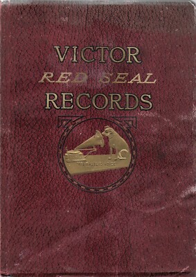 Victor Red Seal Records, A Library of Famous Voices | eBay
