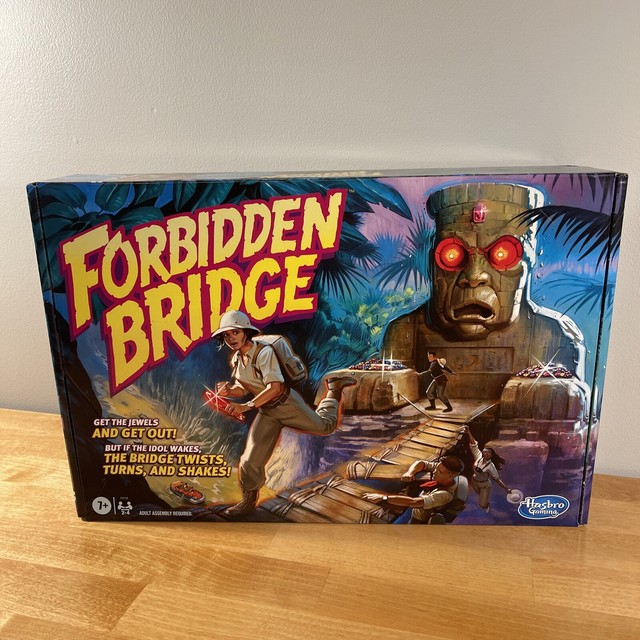 Hasbro Forbidden Bridge Adventure Game Board - 82006505 for sale online ...