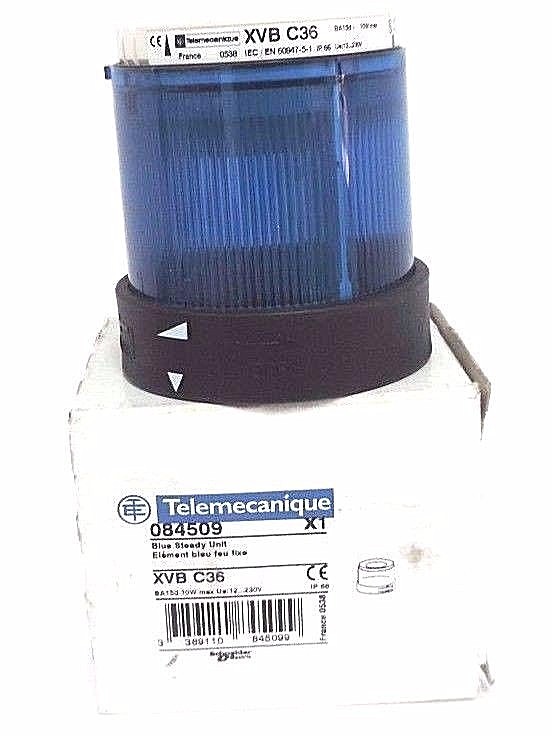 Telemecanique XVB C36 Stack Light 10w Blue for sale online | eBay