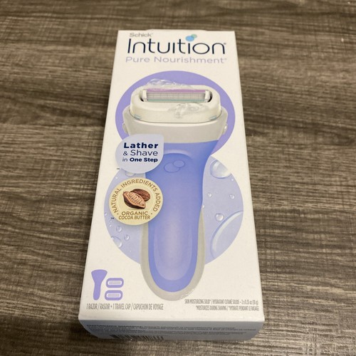 Schick Intuition Pure Nourishment Razor Handle + 2 Cartridges - Factory ...