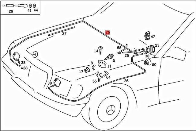 Mercedes-Benz 0001581435 Genuine OEM Factory Original Pipe for sale ...