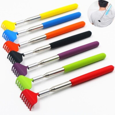 BEAR CLAW / RAKE BACK SCRATCHER Metal Extending Massager Telescopic ...