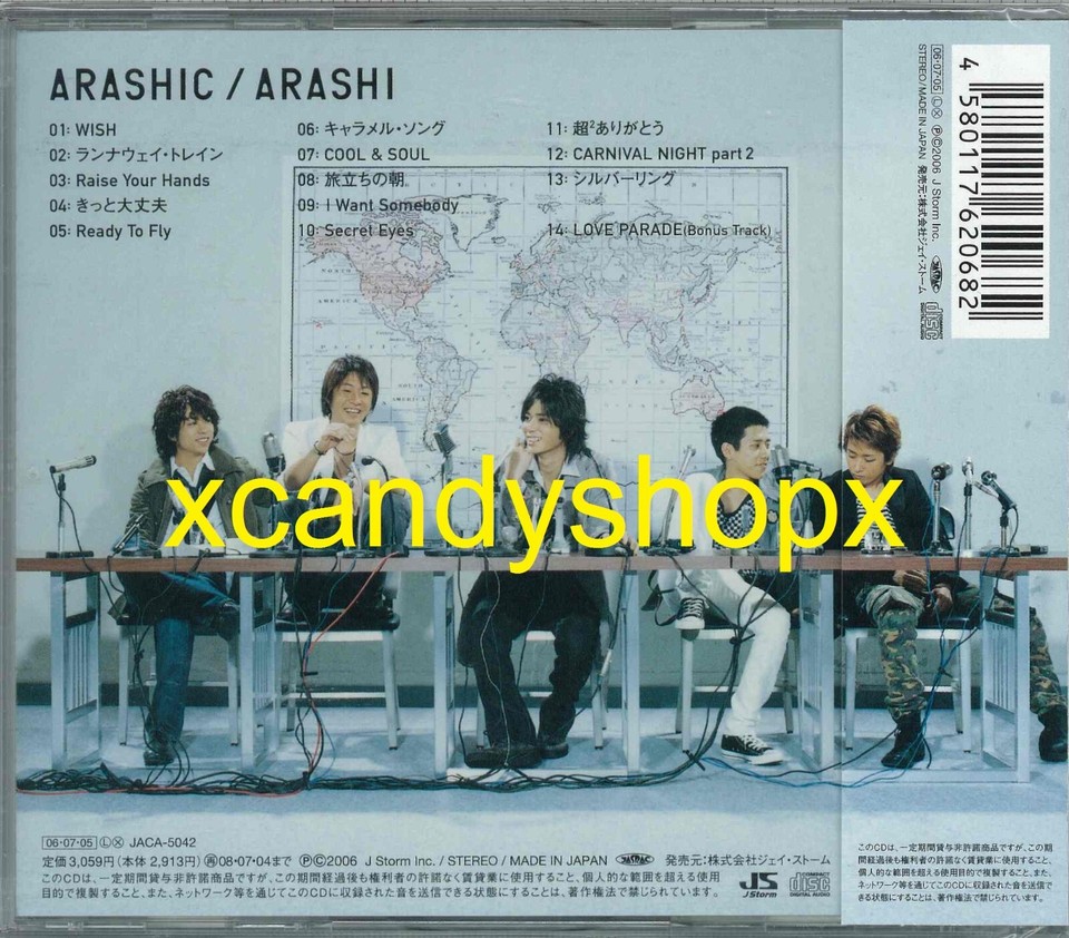 ARASHI 2006 album ARASHIC CD+32P Japan regular edition (1st press) | eBay