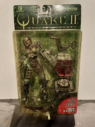 Quake II Alien Strogg Iron Maiden 1998 ReSaurus Action Figure New | eBay