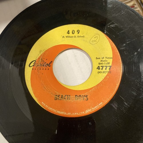 THE BEACH BOYS 7" SURFIN' SAFARI / 409 45 Capitol 1962 | eBay
