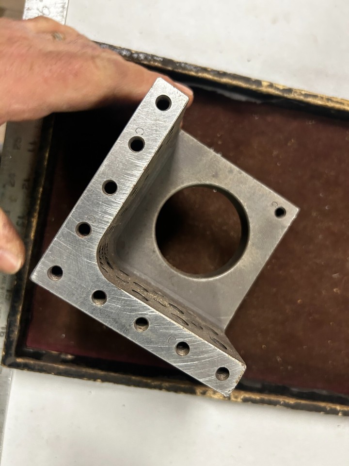 MACHINIST oF LATHE MILL Precision Ground Right Angle Set Up Block ...