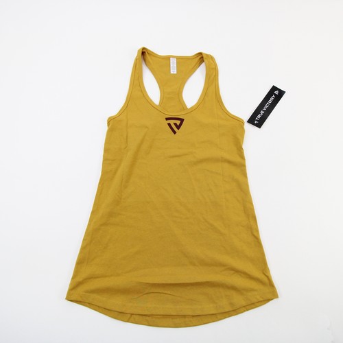 True Victory Sleeveless Shirt Women's Mustard New with Tags | eBay