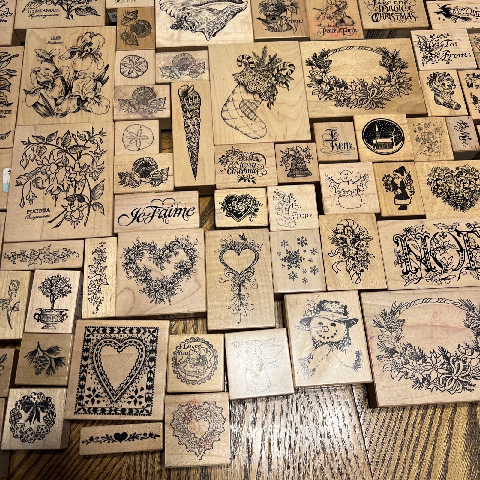 HUGE lot of 168 PSX Rubber Stamps. Some Rare HTF New & USED | eBay